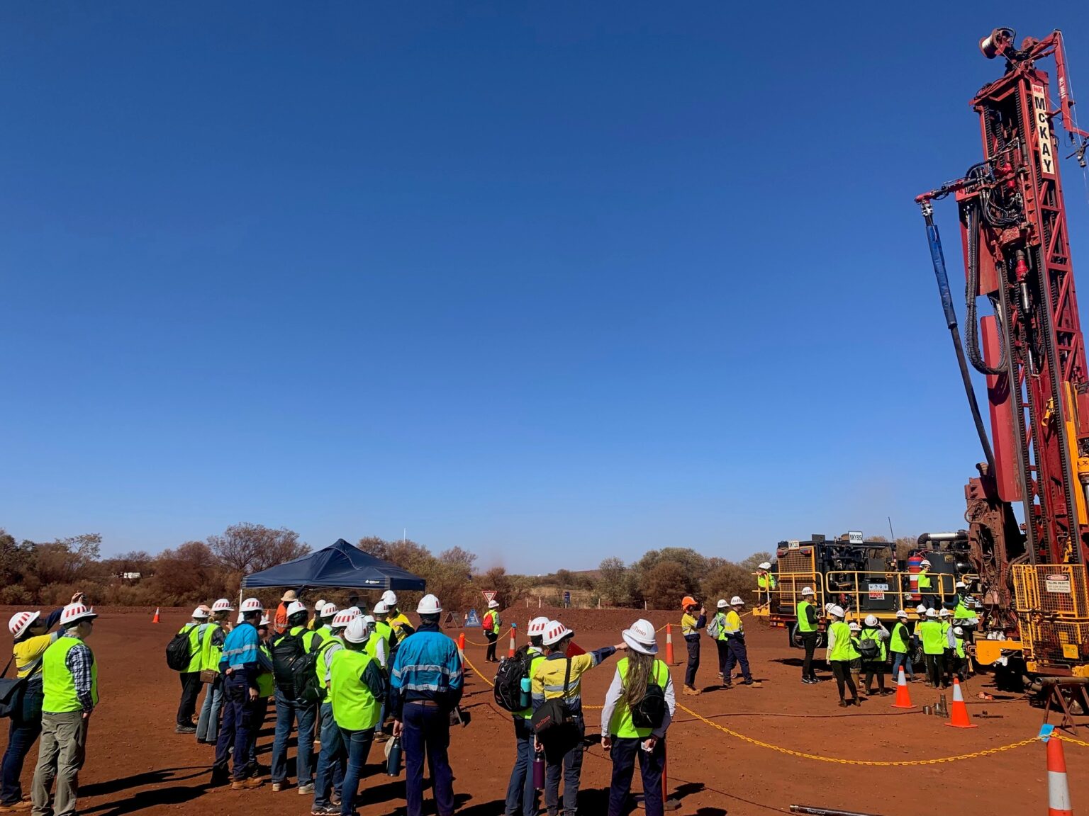 Rio Tinto Resource Definition Family Day - McKay Drilling