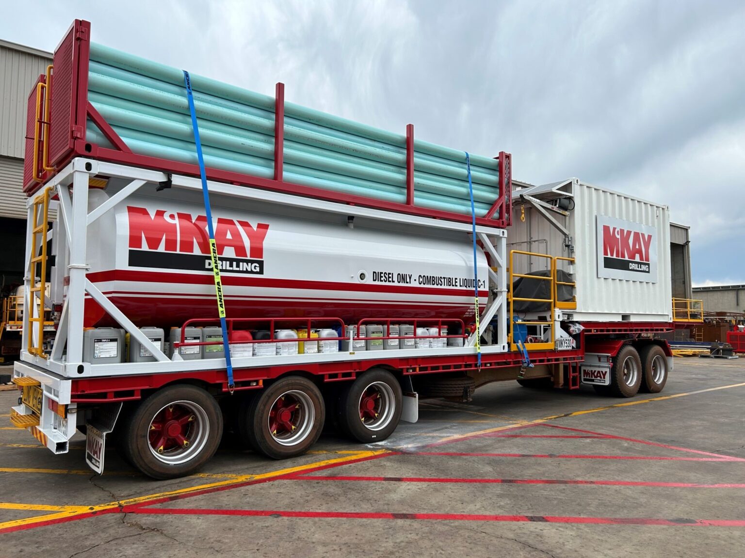 A new Rig package joins our fleet! - McKay Drilling